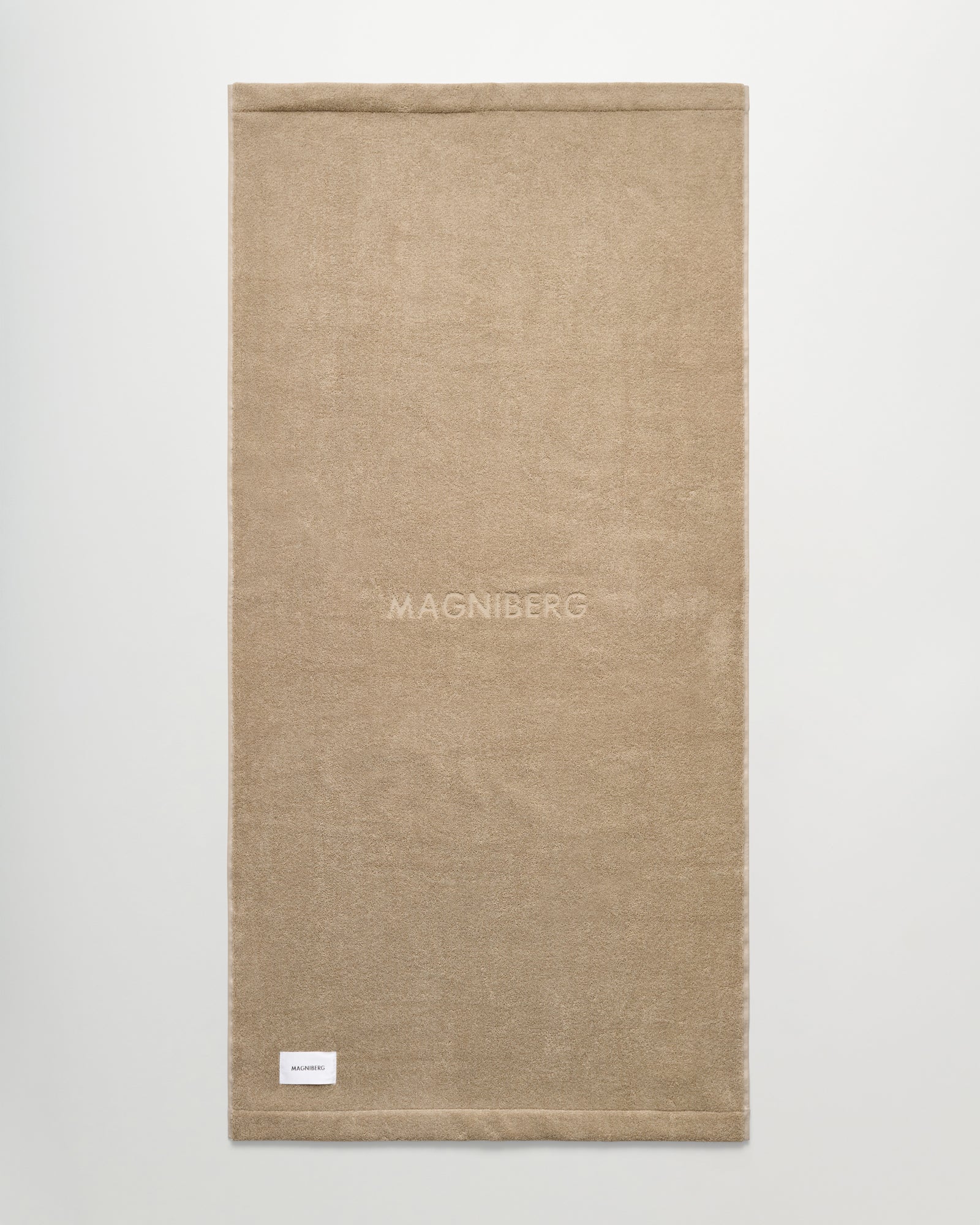 Gelato bath towel | Cone beige Terry | Magniberg